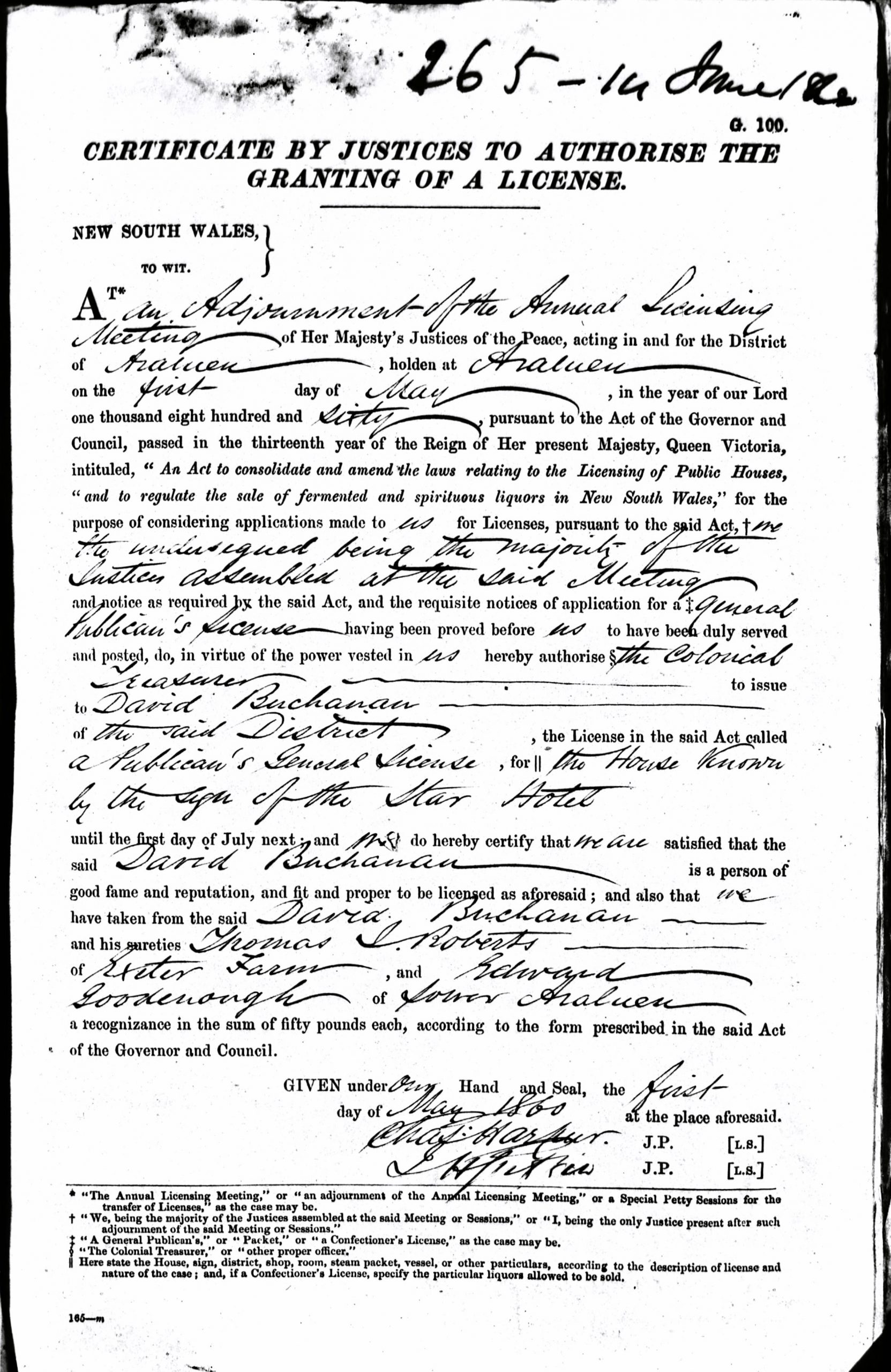 Star Hotel - Araluen Valley History