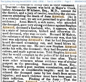 Notices - Araluen Valley History