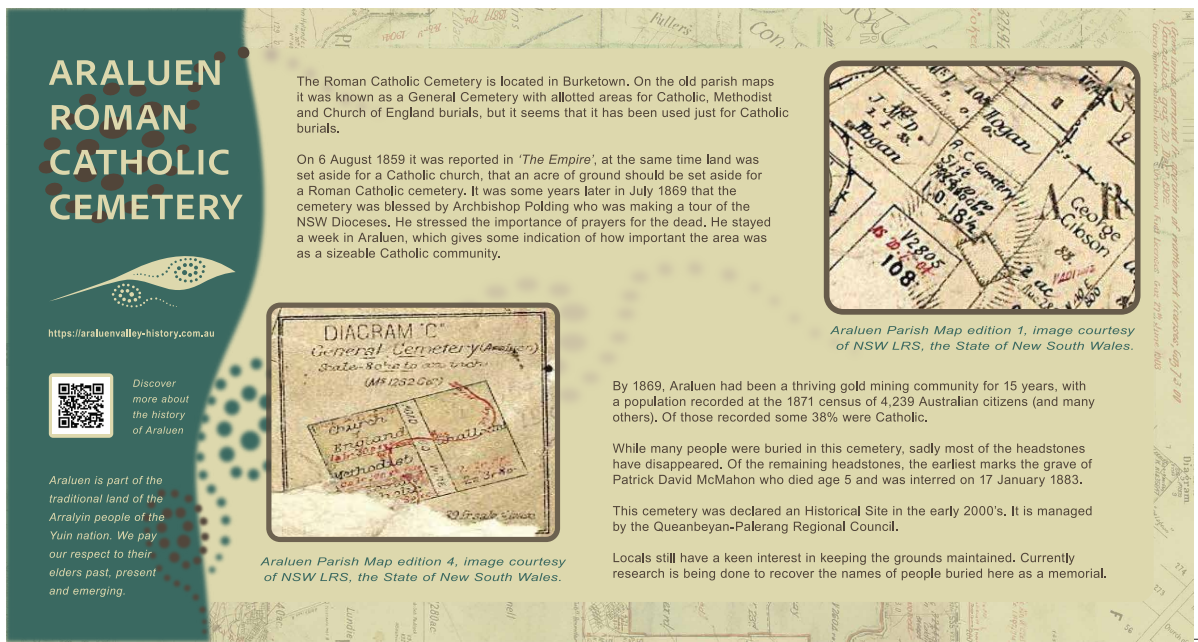Cemeteries - Araluen Valley History