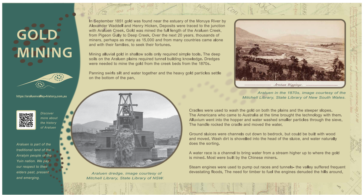 Gold Mining - Araluen Valley History