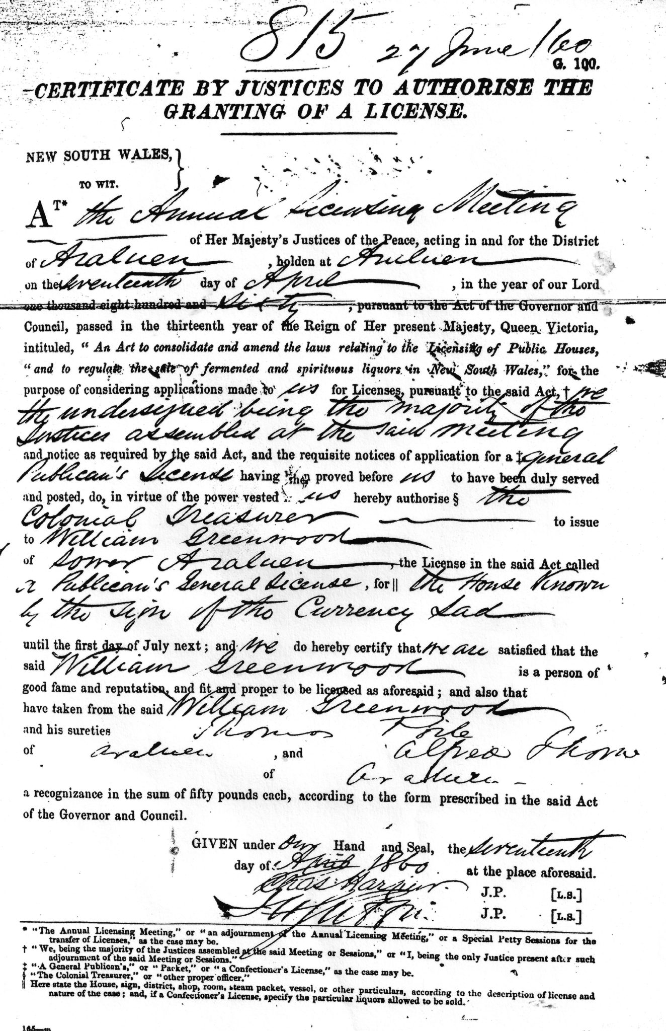 Greenwood Family - Araluen Valley History